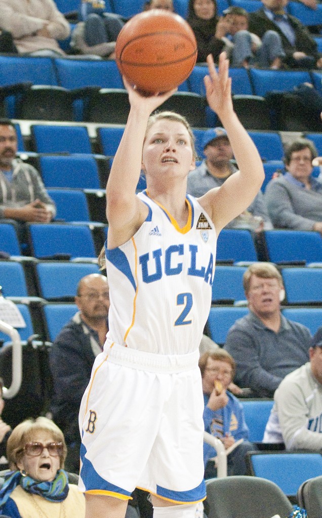 Freshman guard Kari Korver validates coach’s trust - Daily Bruin