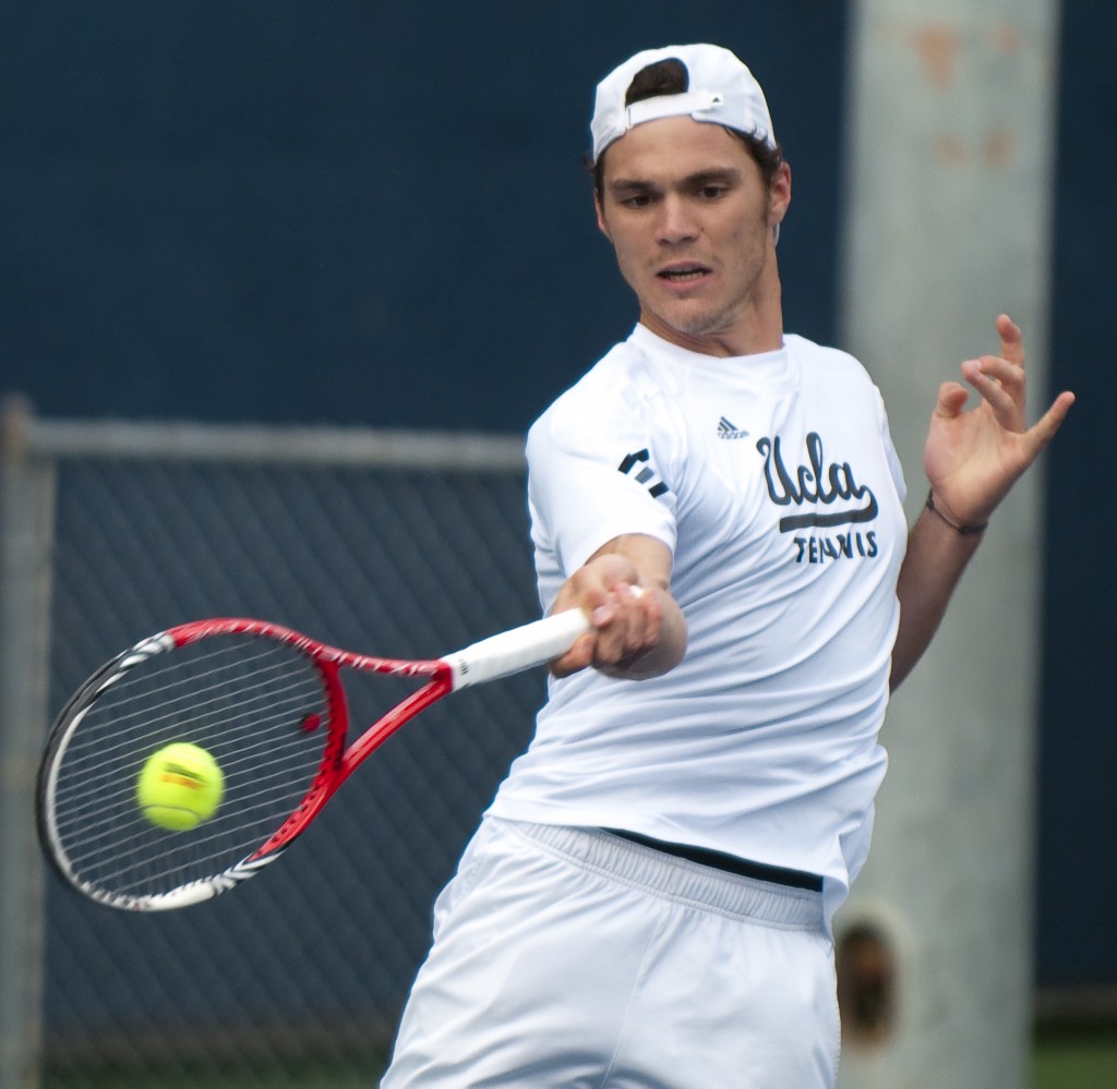Men’s tennis closes in on the Pac-12 title - Daily Bruin