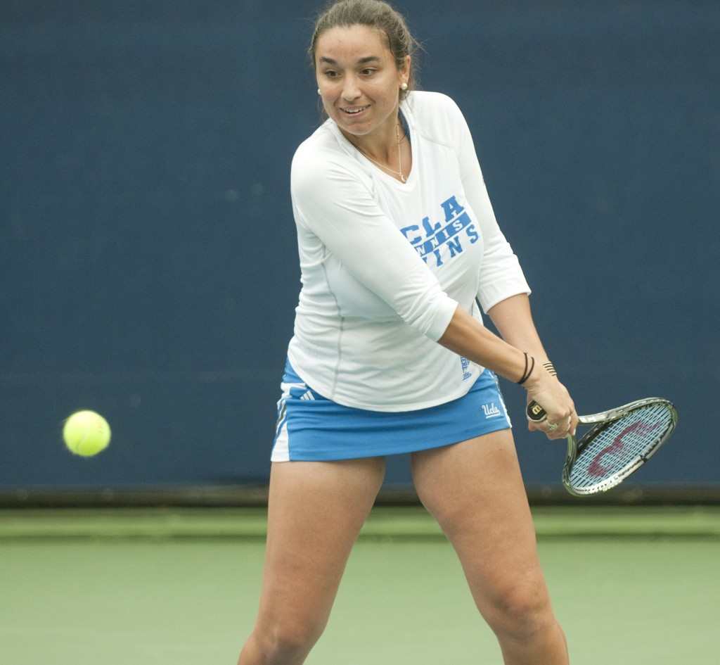 UCLA women’s tennis to finish out regular season against USC - Daily Bruin