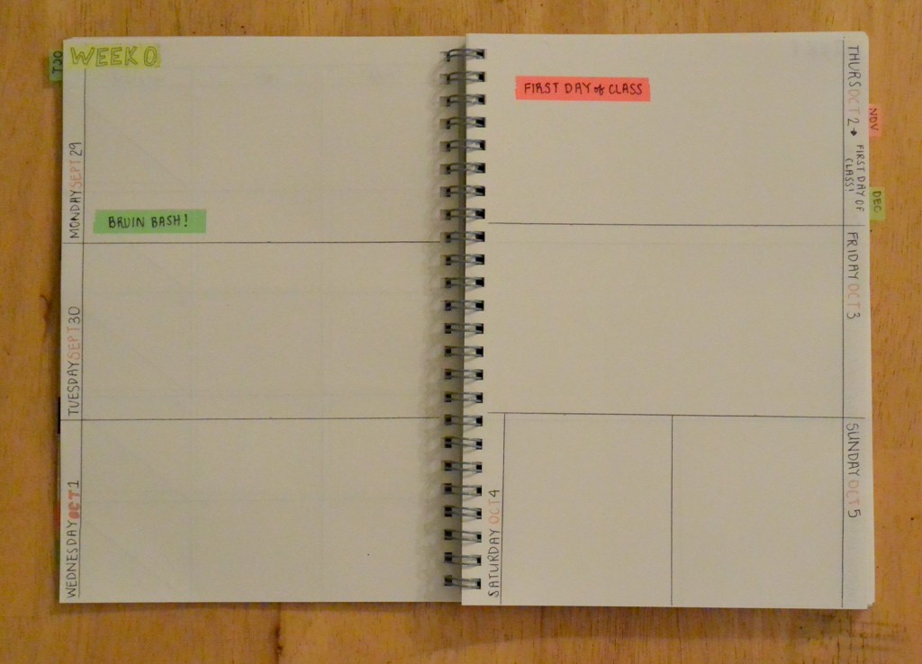 prime’s Guide to Zero Week: Getting Organized - Daily Bruin