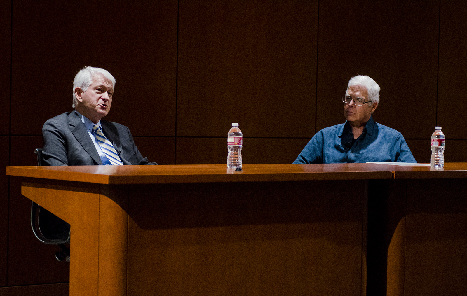 Block discusses university goals during question-and-answer session ...