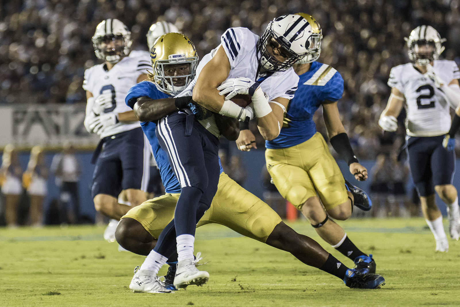 Receiver Mossi Johnson out for season after training injury - Daily Bruin