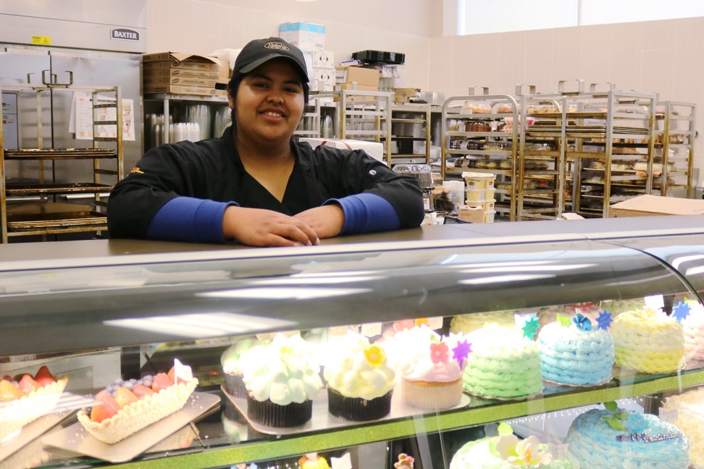 Behind the counter at Westwood Ralphs bakery - Daily Bruin