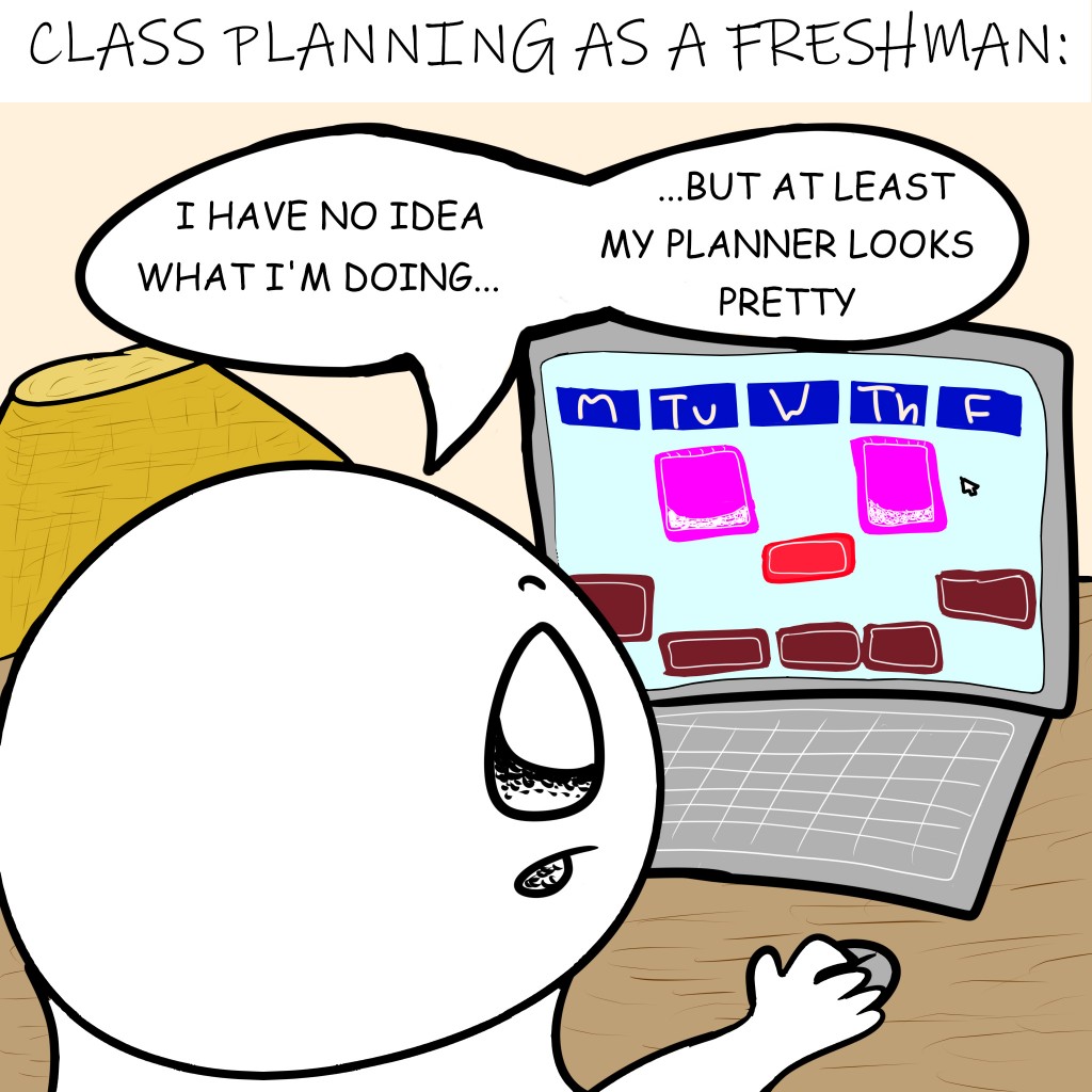 Editorial Cartoon: First time with the first pass - Daily Bruin