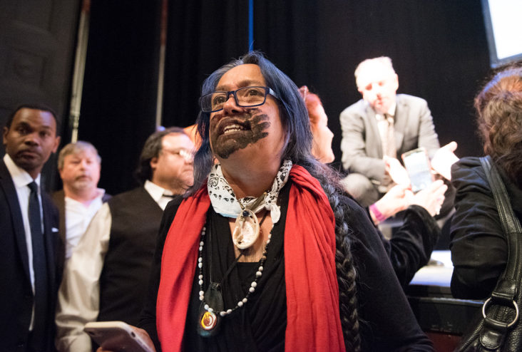 JPMorgan CEO interrupted by protesters while speaking in panel at UCLA ...