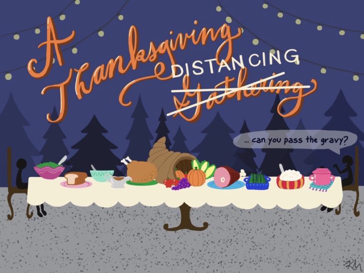 Editorial Cartoon: A Thanksgiving distancing - Daily Bruin