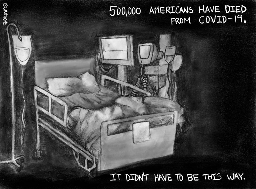Editorial Cartoon: 500,000 - Daily Bruin