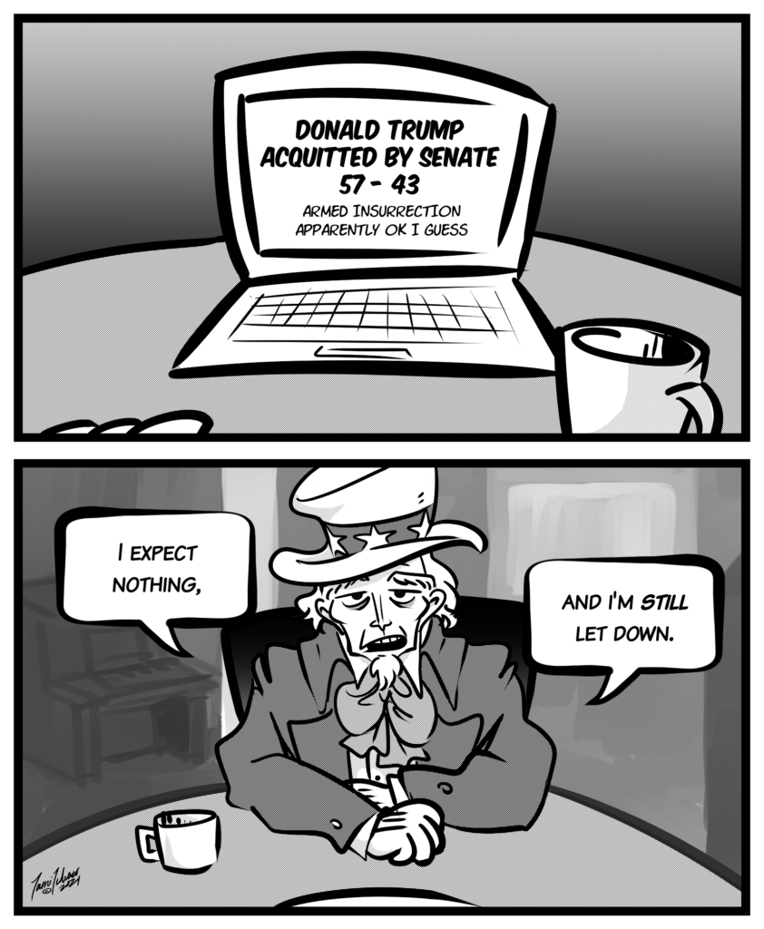 Editorial Cartoon: No expectations - Daily Bruin