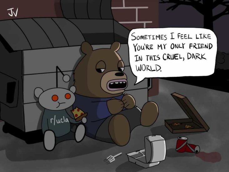 Editorial Cartoon: Friends - Daily Bruin