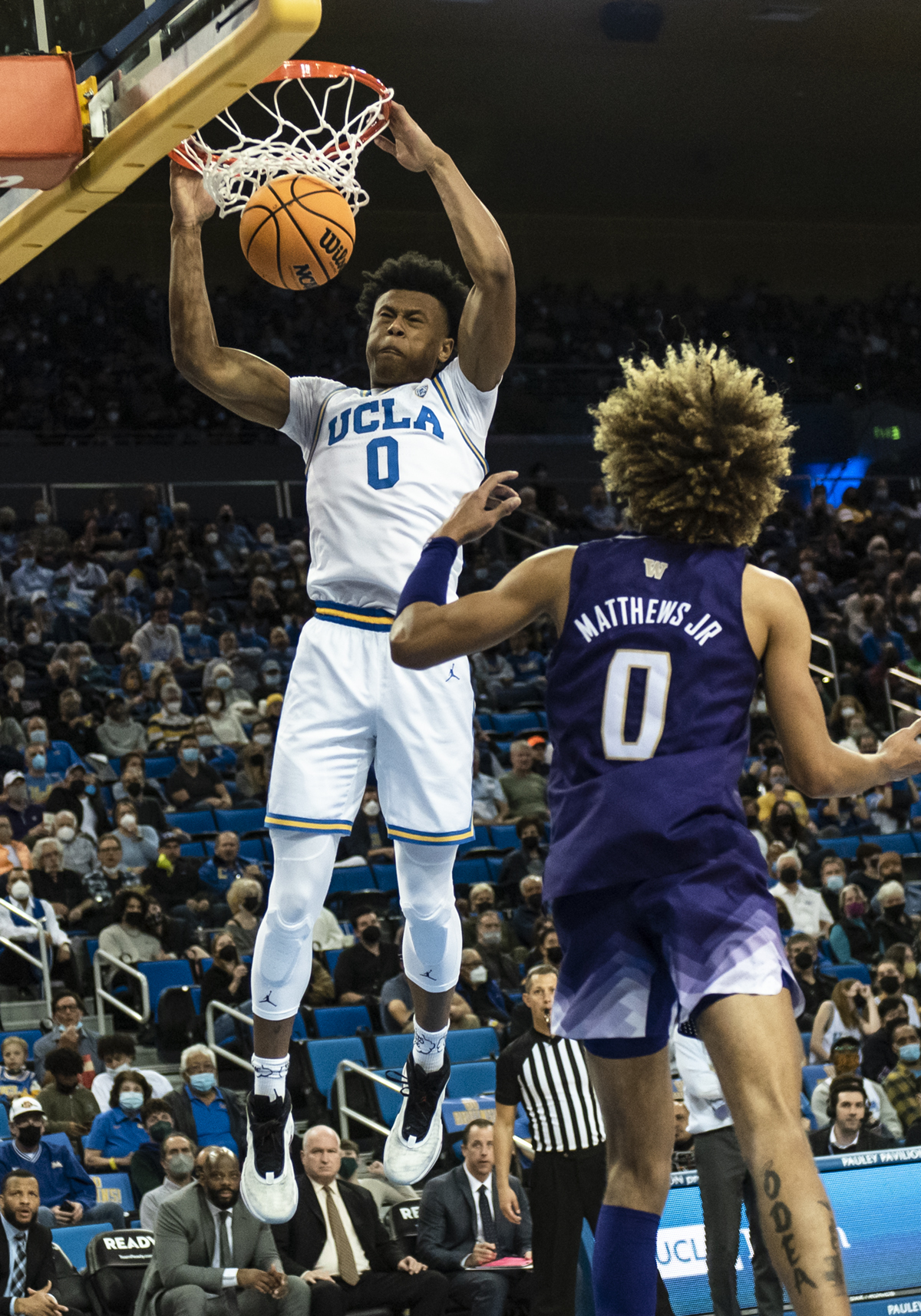 UCLA men’s basketball shows depth, takes down Washington at home ...