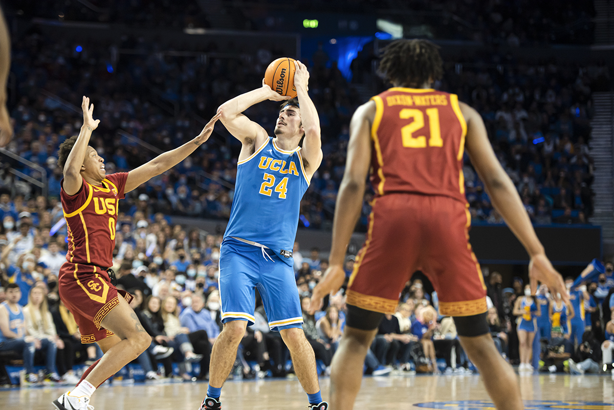 UCLA men’s basketball trumps Trojans to snap 5-game losing streak ...