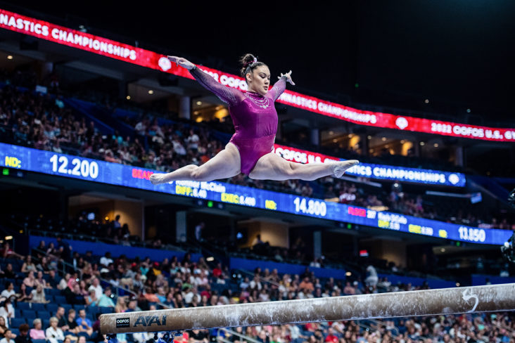 Jordan Chiles makes history at US Gymnastics Championships - Daily Bruin