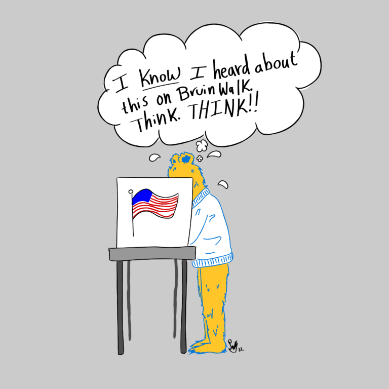 Editorial cartoon: Memory lapse - Daily Bruin