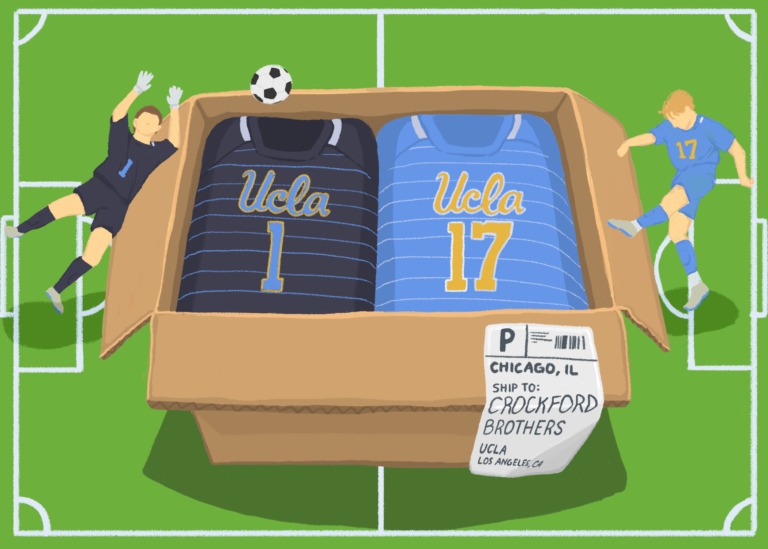 Package deal on the pitch: Crockford twins find their stride for UCLA ...