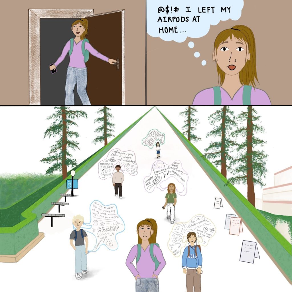 Editorial cartoon: Never ending walk - Daily Bruin