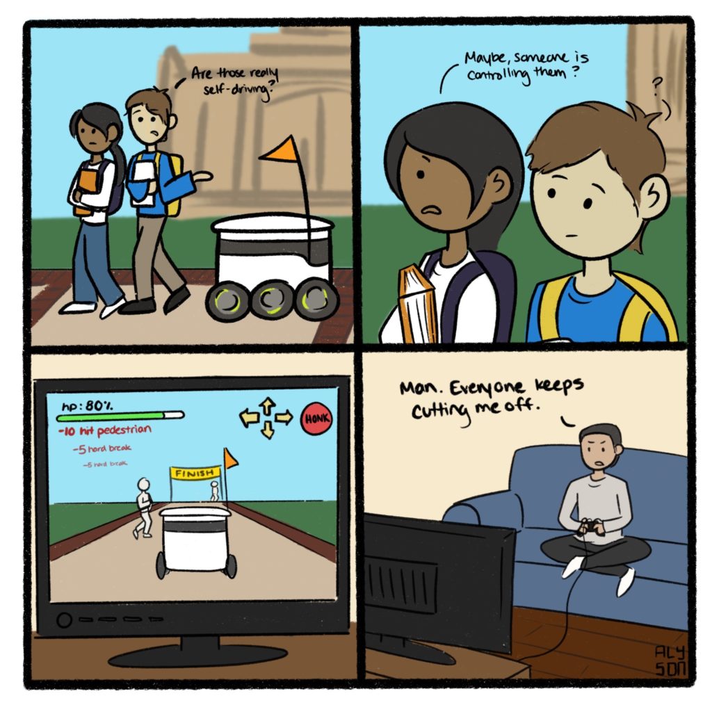 Editorial cartoon: Self Driving? - Daily Bruin