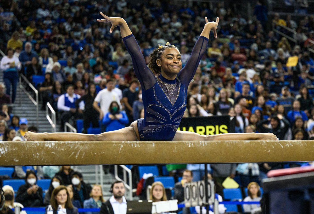 Jordan Chiles posts country’s top all-around in UCLA gymnastics’ senior ...