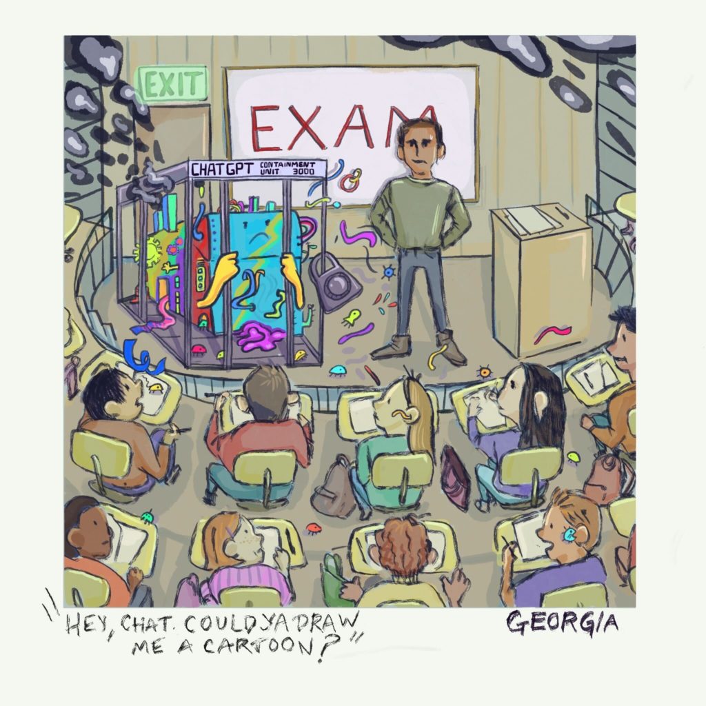 Editorial cartoon: Prompt engineer - Daily Bruin