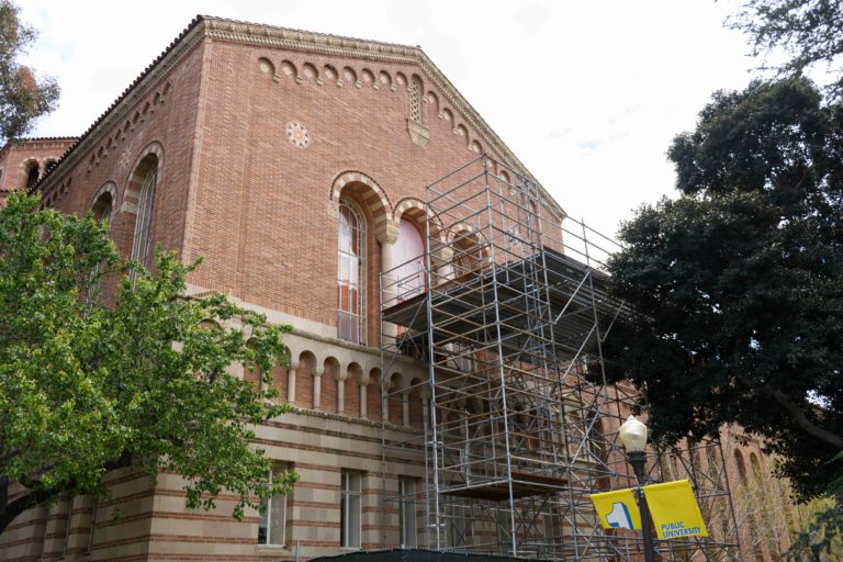Powell Library to remain under construction for seismic safety till ...