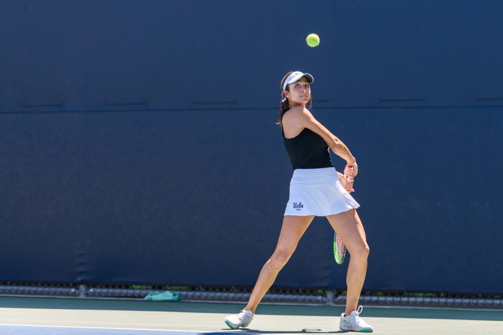 After a rainy season, UCLA women’s tennis faces heated matches in ...