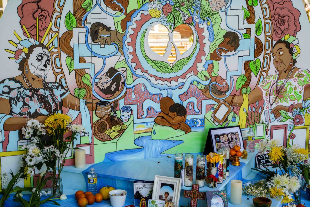 UCLA-sponsored Grieving Sun Mural captures community expressions of ...