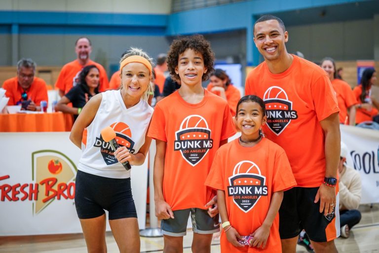 UCLA alumnus takes MS research fundraising to new heights with dunk ...