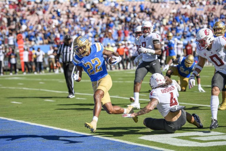 UCLA football makes a fourth-quarter comeback, beats No. 13 Washington ...
