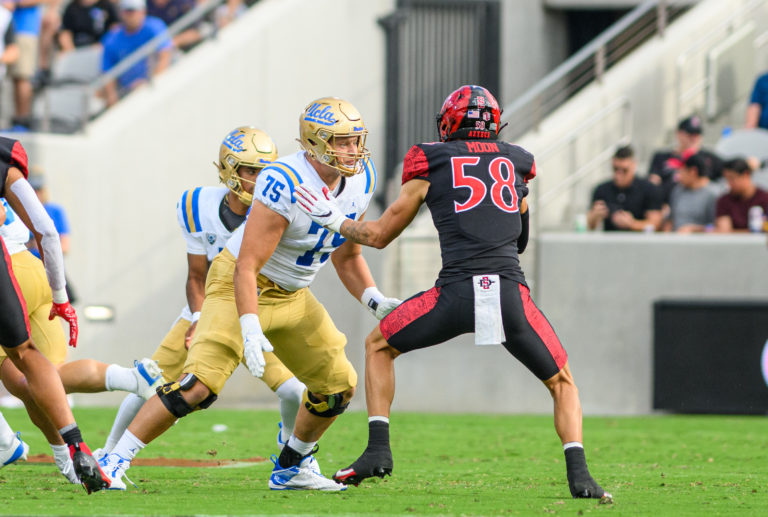 UCLA football offensive line looks to boost communication ahead of Week ...