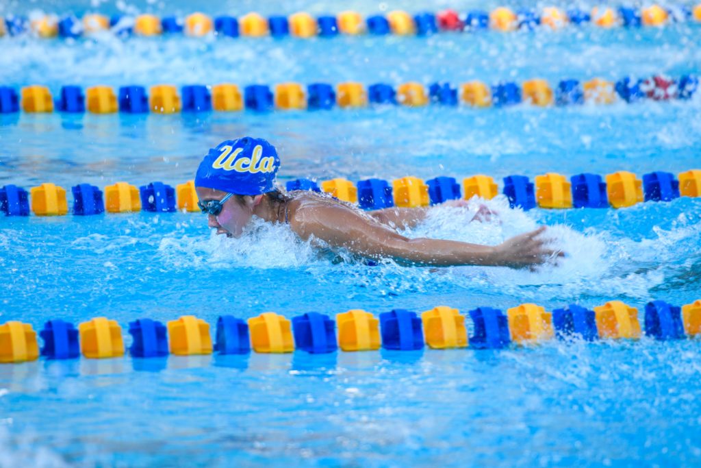 UCLA swim and dive coasts past UCSB with largest win differential of ...