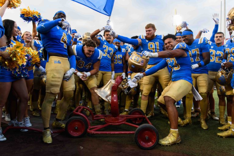 UCLA triumphs over USC in rivalry game, returning Victory Bell to ...