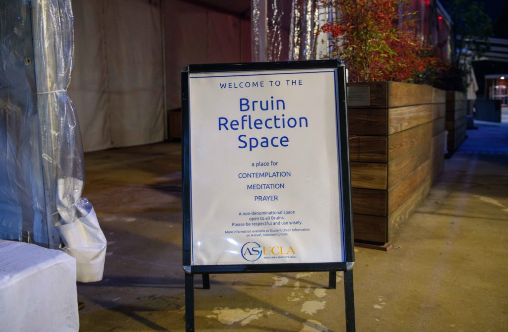 Long-awaited Bruin Reflection Space serves as location for meditation ...