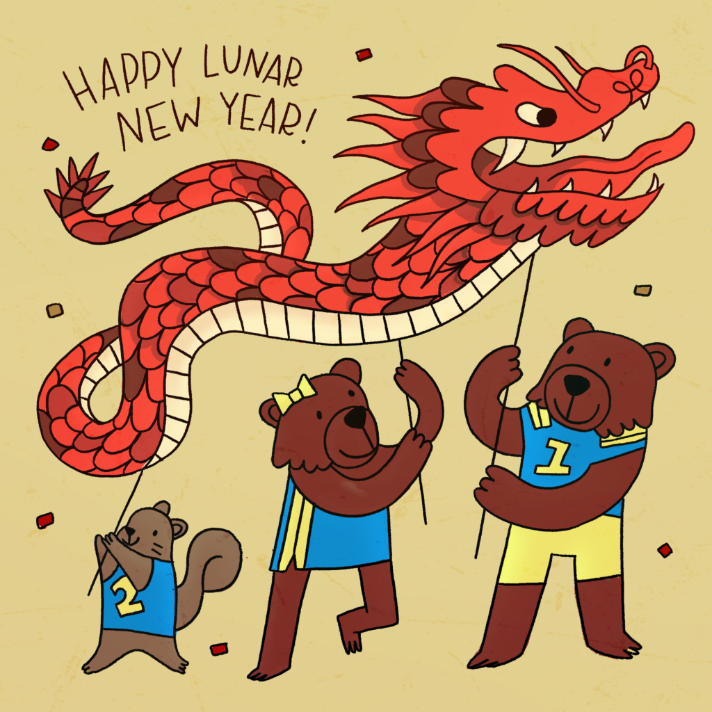 Editorial Cartoon: “Happy Lunar New Year!” - Daily Bruin