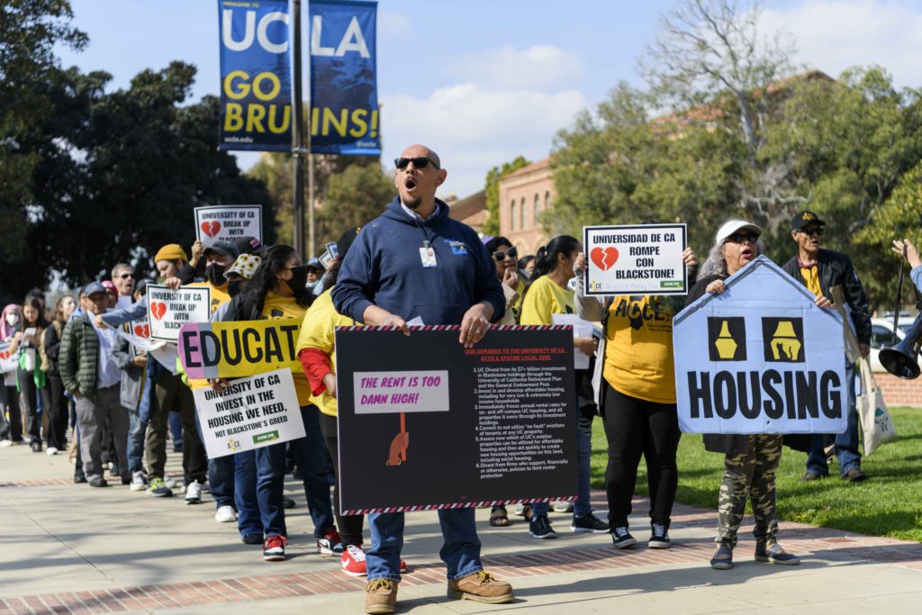 AFSCME Local 3299, community members call on UC to divest from ...
