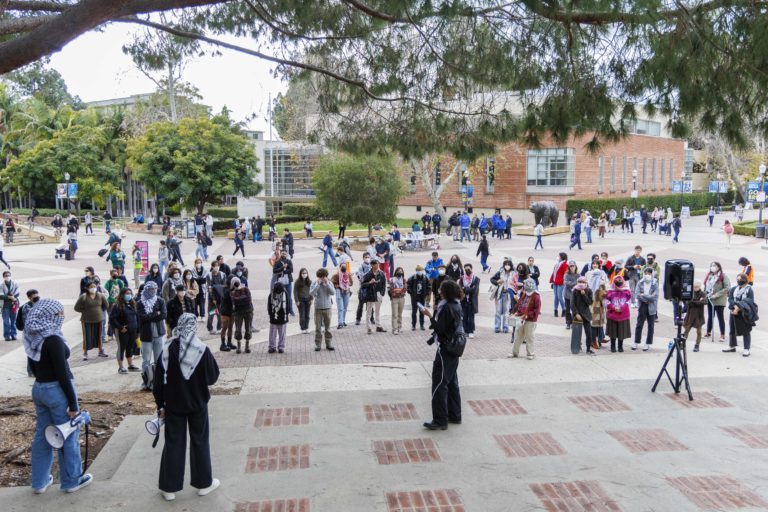 Student organizations host rally demanding UCLA’s divestment from ...