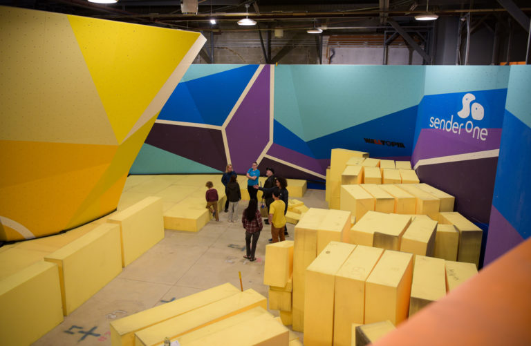 Long-awaited climbing gym Sender One opens, first of its kind in ...