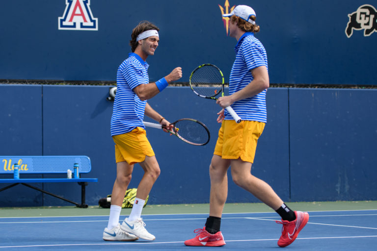UCLA men’s tennis claims fifth consecutive win in victory over UNLV ...