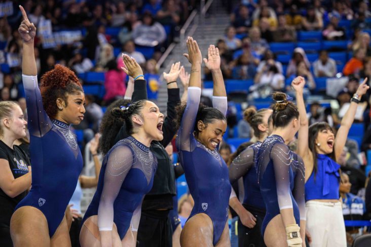 Inside the culture that defines UCLA gymnastics’ viral floor routines ...