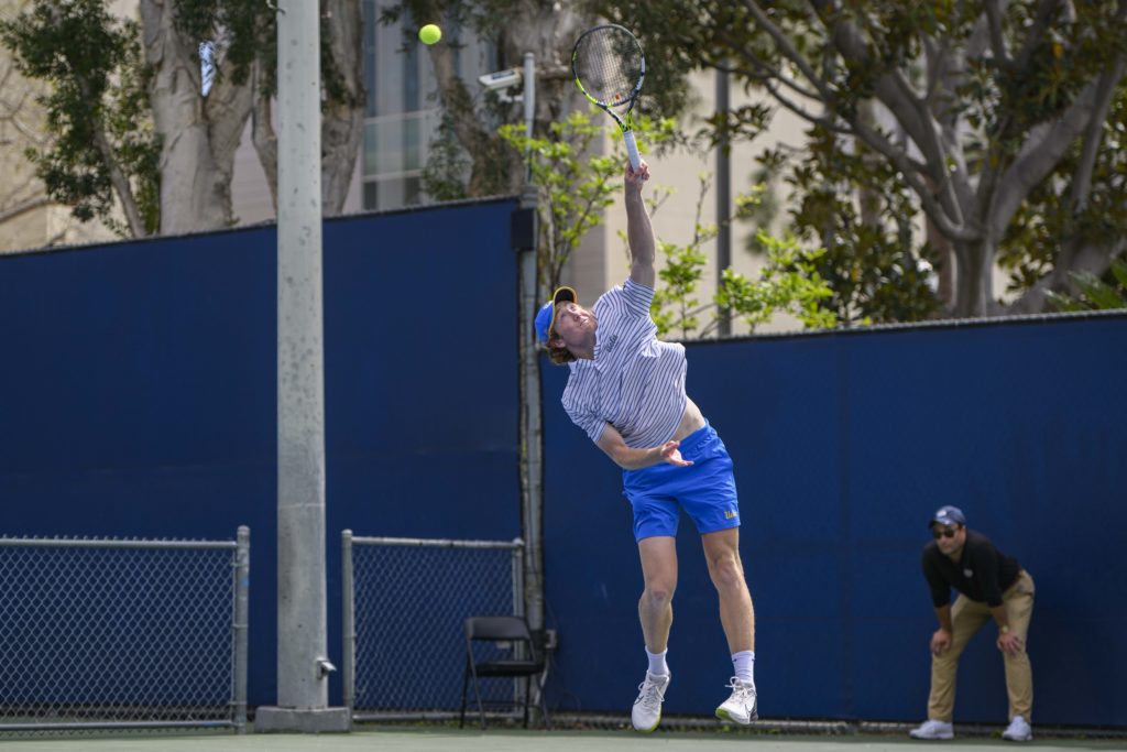 Spencer Johnson cements season’s 1st top-10 win for UCLA men’s tennis ...