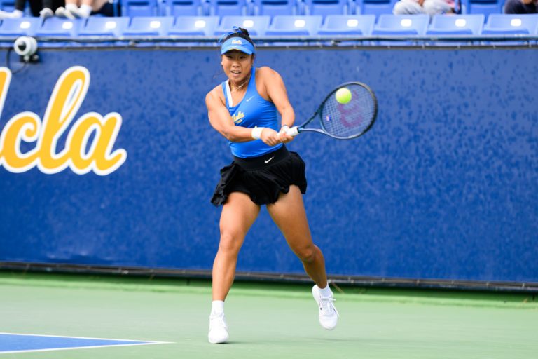 UCLA women’s tennis earns second top-10 victory of the season after ...