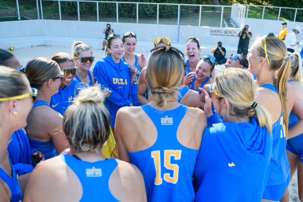 No. 2 seed UCLA beach volleyball sets up to defend title at Pac-12 ...