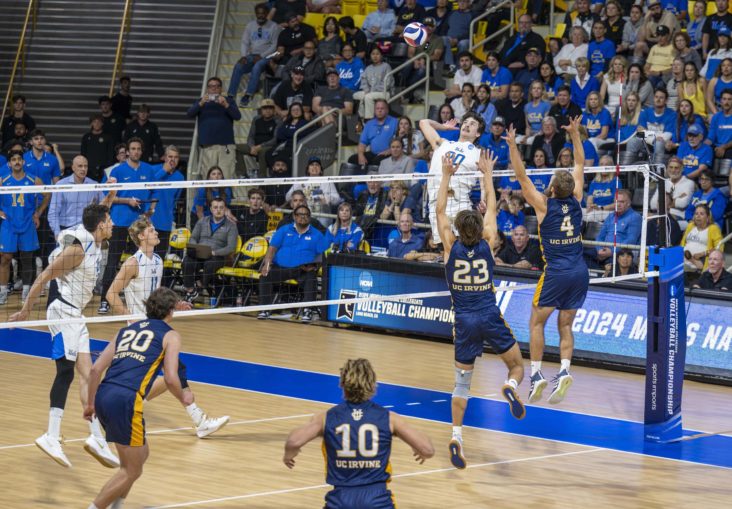 UCLA men’s volleyball advances to NCAA finals with five-set victory ...