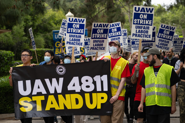 Union members, UCLA faculty demand ‘real action’ from UC at UAW Local ...