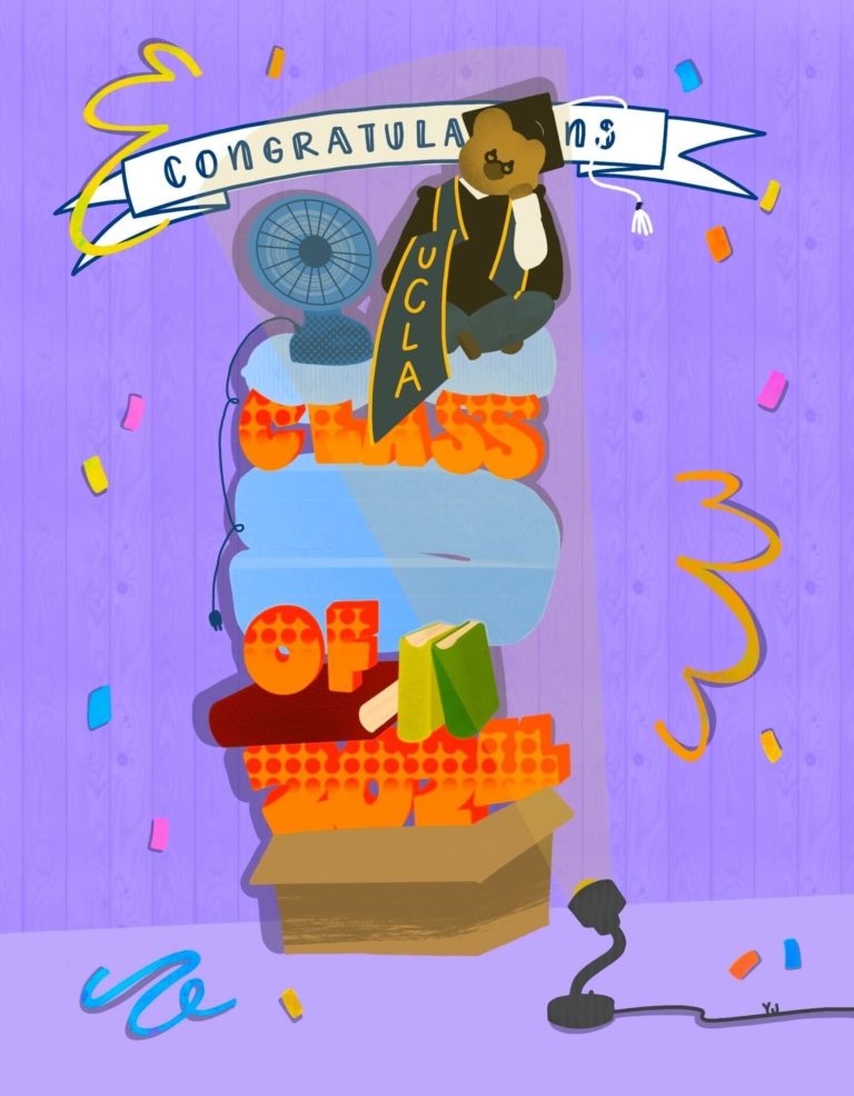 Editorial Cartoon: “Con-grad-ulations!” - Daily Bruin