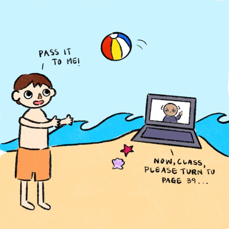 Editorial Cartoon: “Sea Sesh” - Daily Bruin