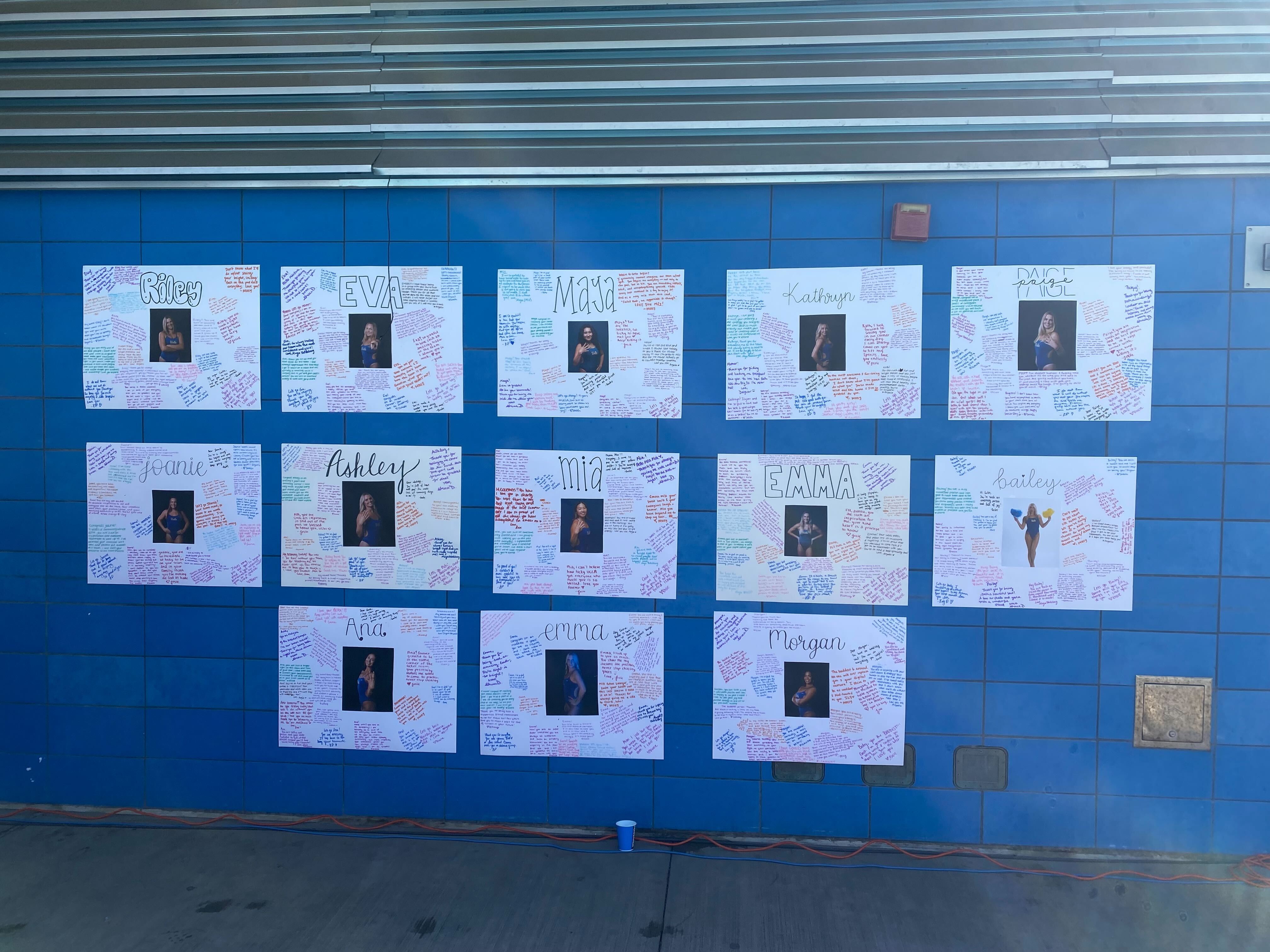 UCLA swim and dive splashes into success at Senior Day, wins all but ...