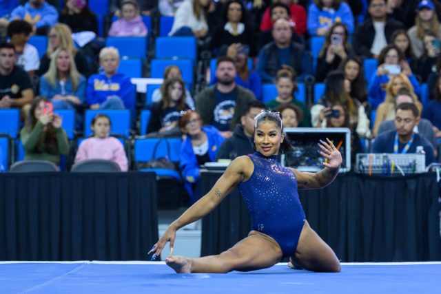 Meet the Bruins showcases Sydney Barros’ debut, Jordan Chiles’s return ...