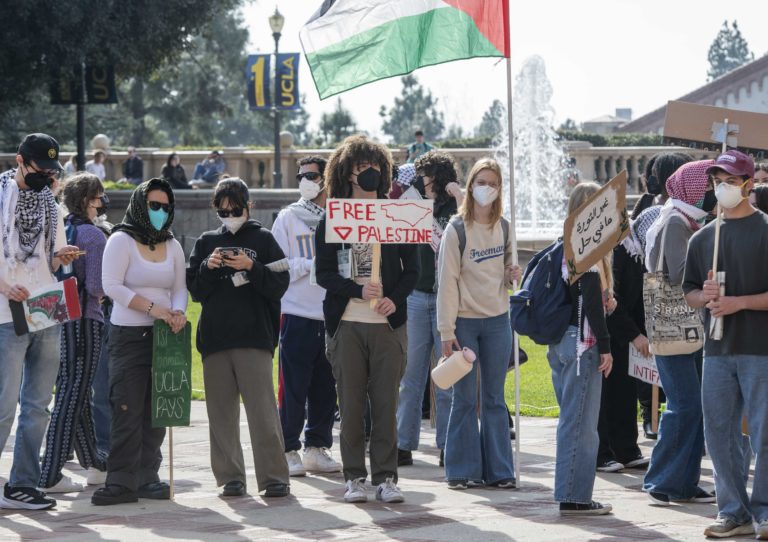 Multiple pro-Palestine groups protest suspension of SJP, Graduate SJP ...