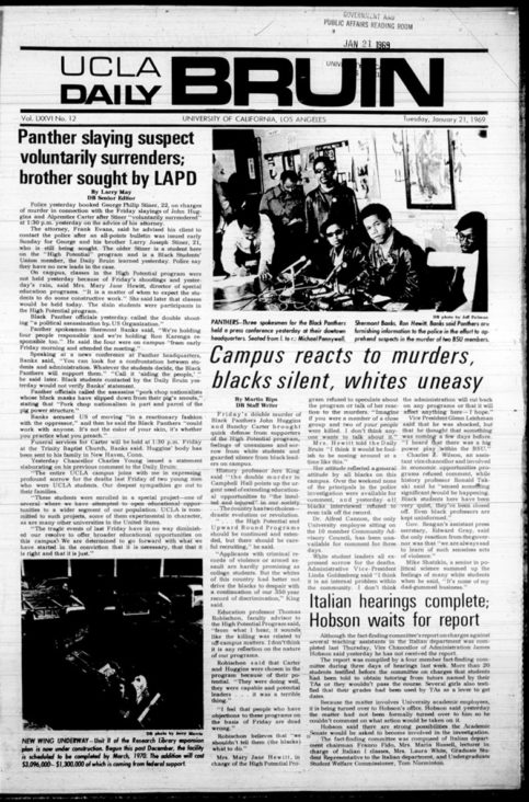 UCLA community commemorates legacy of 2 students in Black Panther Party ...