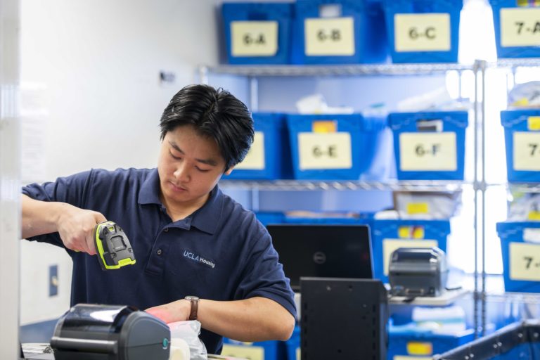 In Plain Sight: UCLA Housing Mail Center student employees deliver ...