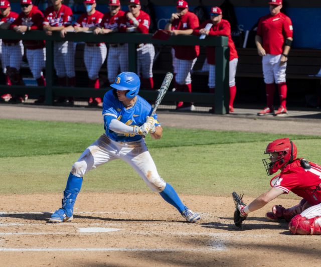 3-run pair from AJ Salgado slams home UCLA baseball series victory over Nebraska - Daily Bruin